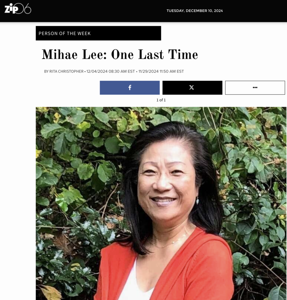 Valley Courier’s Rita Christopher Celebrates EWS’s Mihae Lee as Person ...